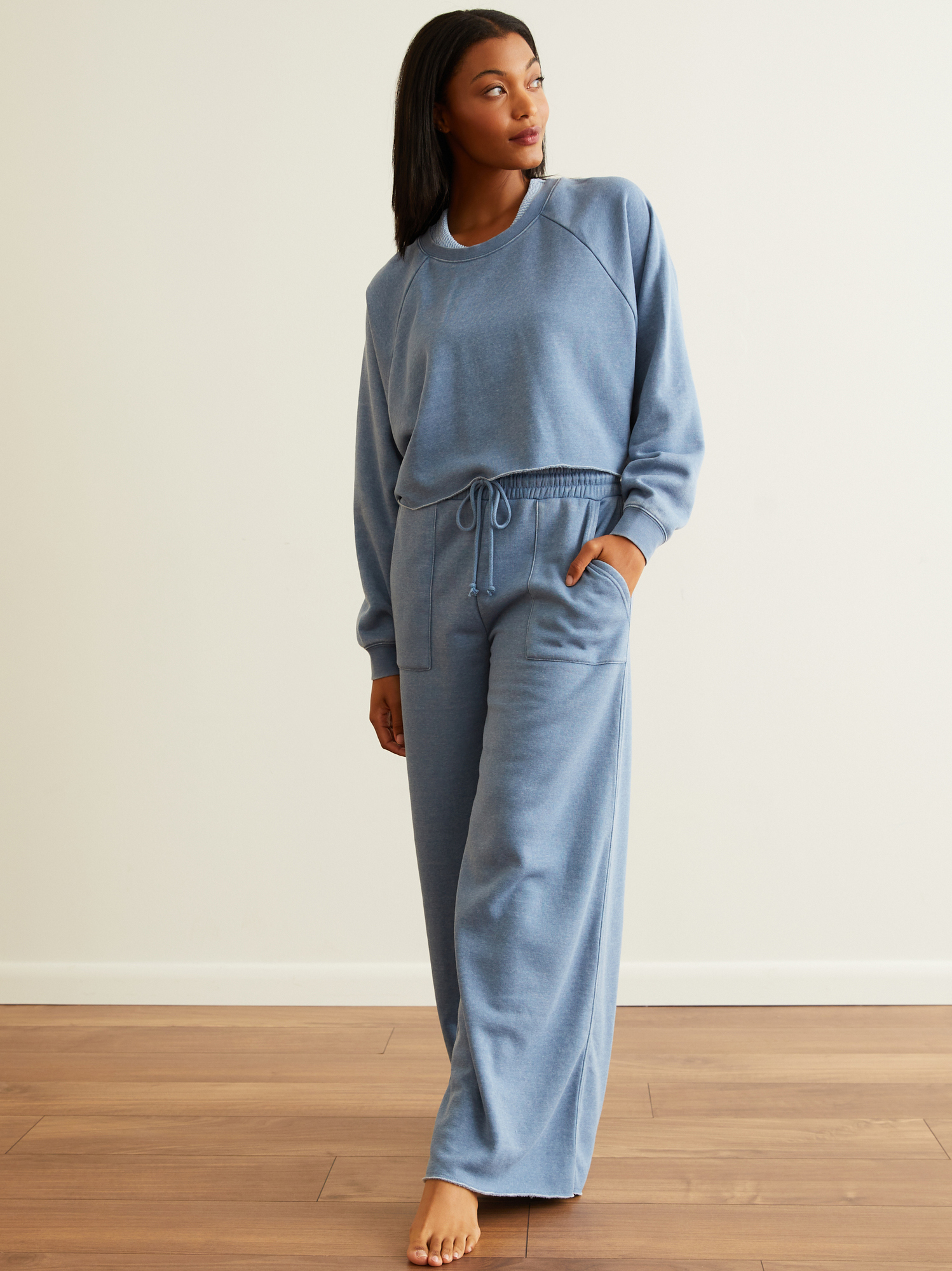 Pump It Up Wide Leg Sweatpants | Altar'd State