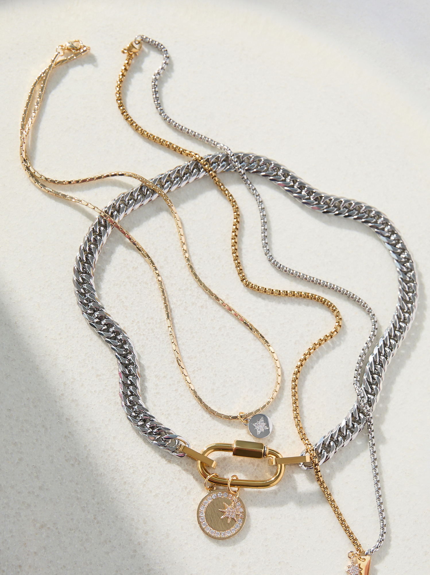 Stainless Steel Pendant Necklace Pack | Altar'd State