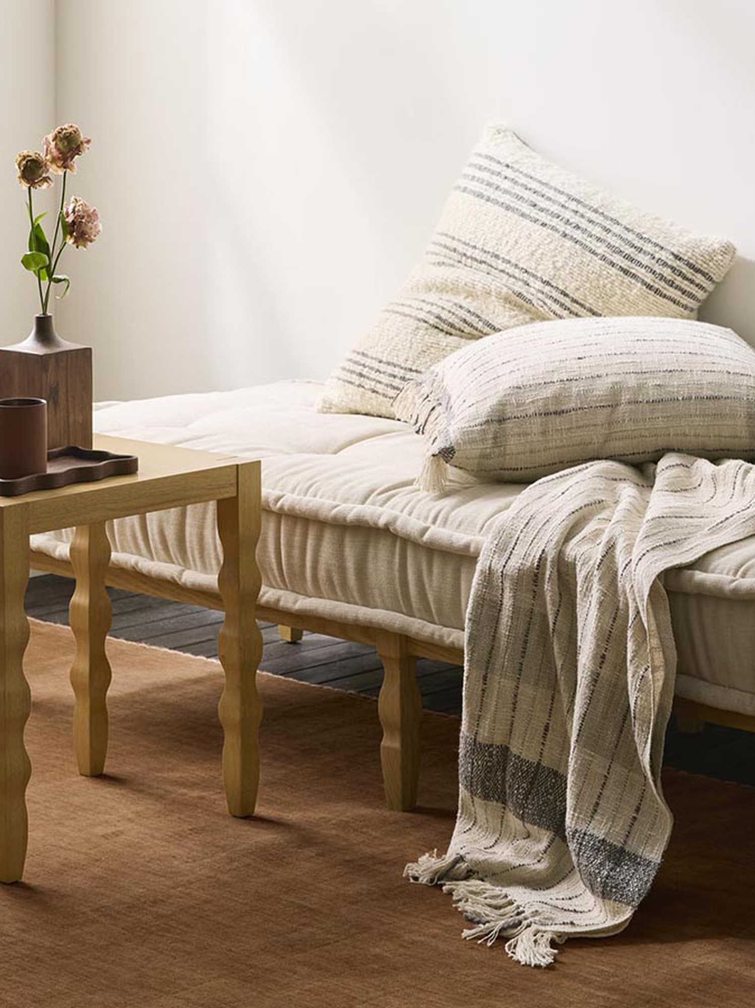 Kiera Wood Side Table - Shop Now