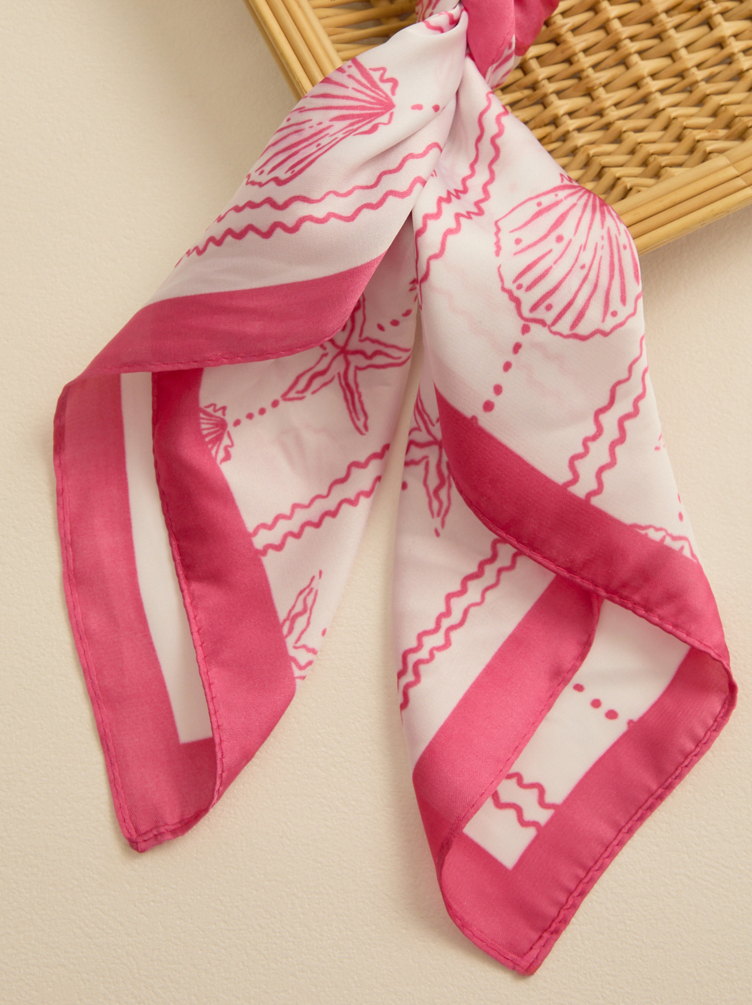 Carolina Beachy Pink Scarf in Pink | Altar'd State