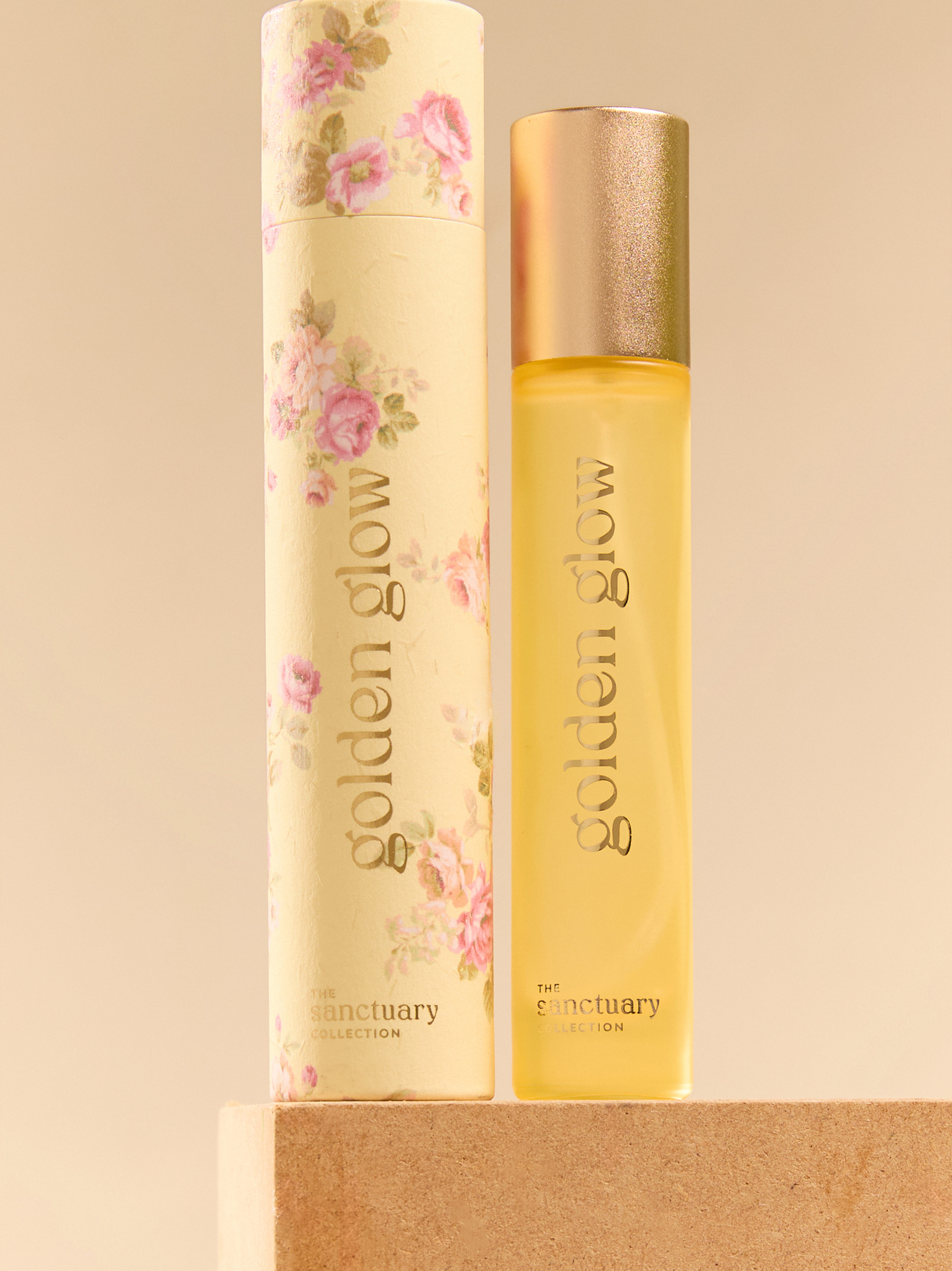 Golden Glow Travel Perfume in Yellow | Altar'd State