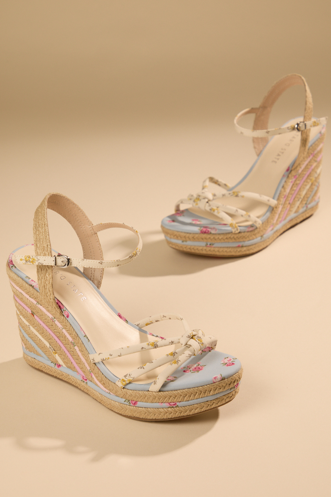 Addeline Wedges in Multi | Altar'd State
