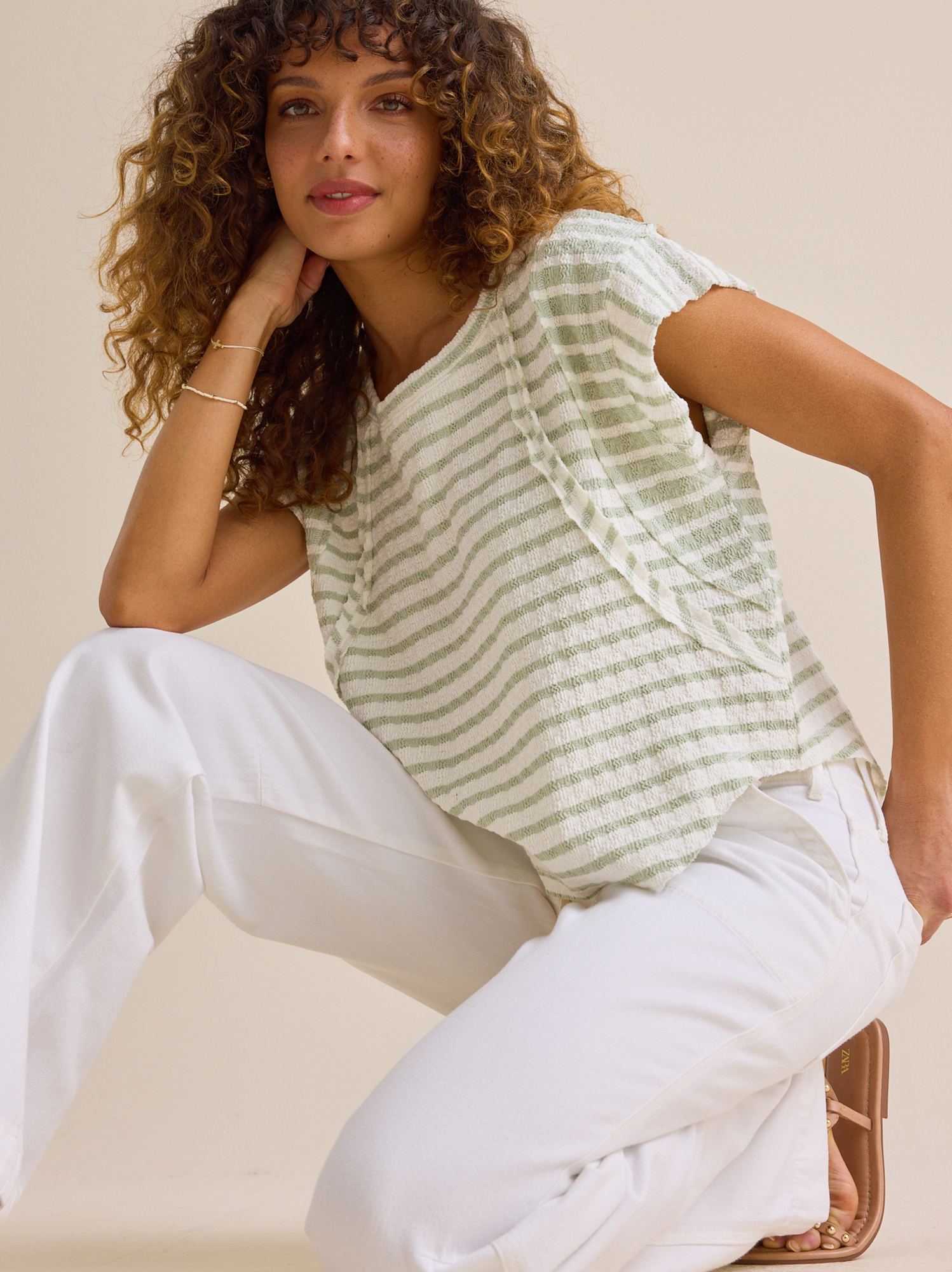 Royel Striped Tee | Altar'd State