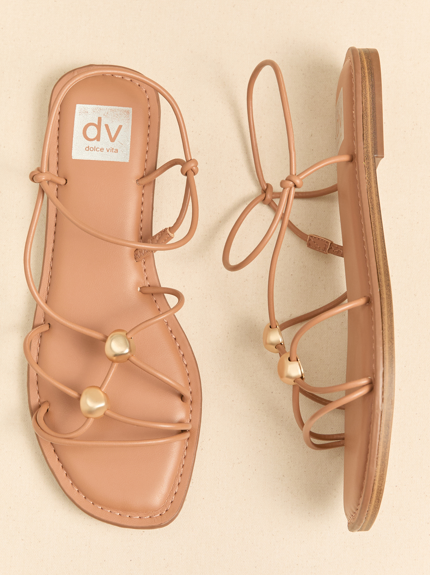 Jaide Sandal by Dolce Vita in Nude | Altar'd State
