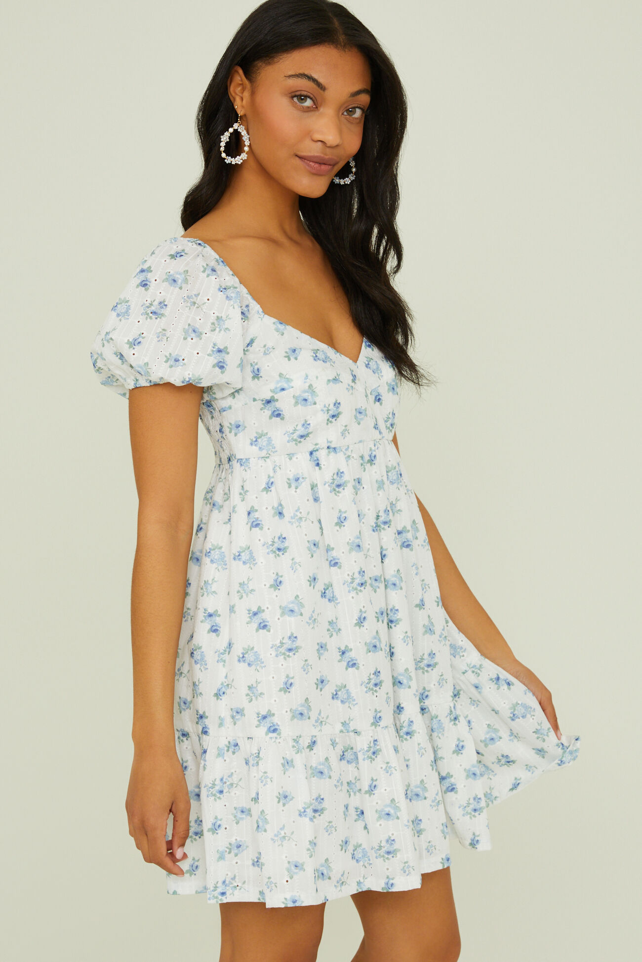 Altar'd State Mary Eyelet Mini Dress | Hamilton Place
