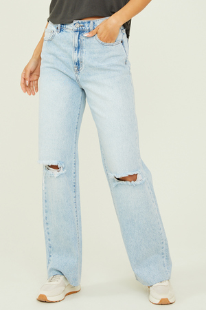 High Waisted, Distressed Jeans for Women | Altar'd State