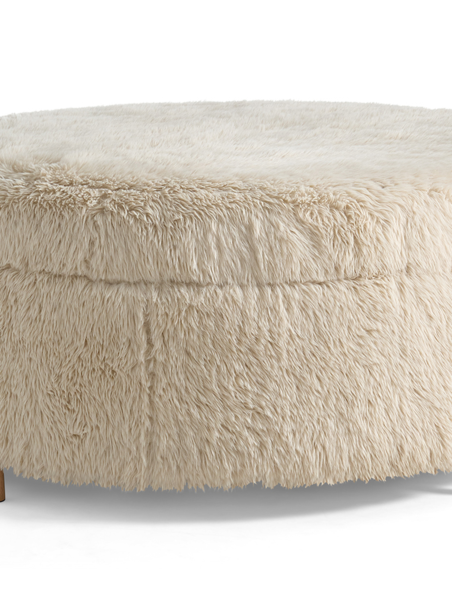 Oak Millie Upholstered Coffee Table/Ottoman - Shop Now