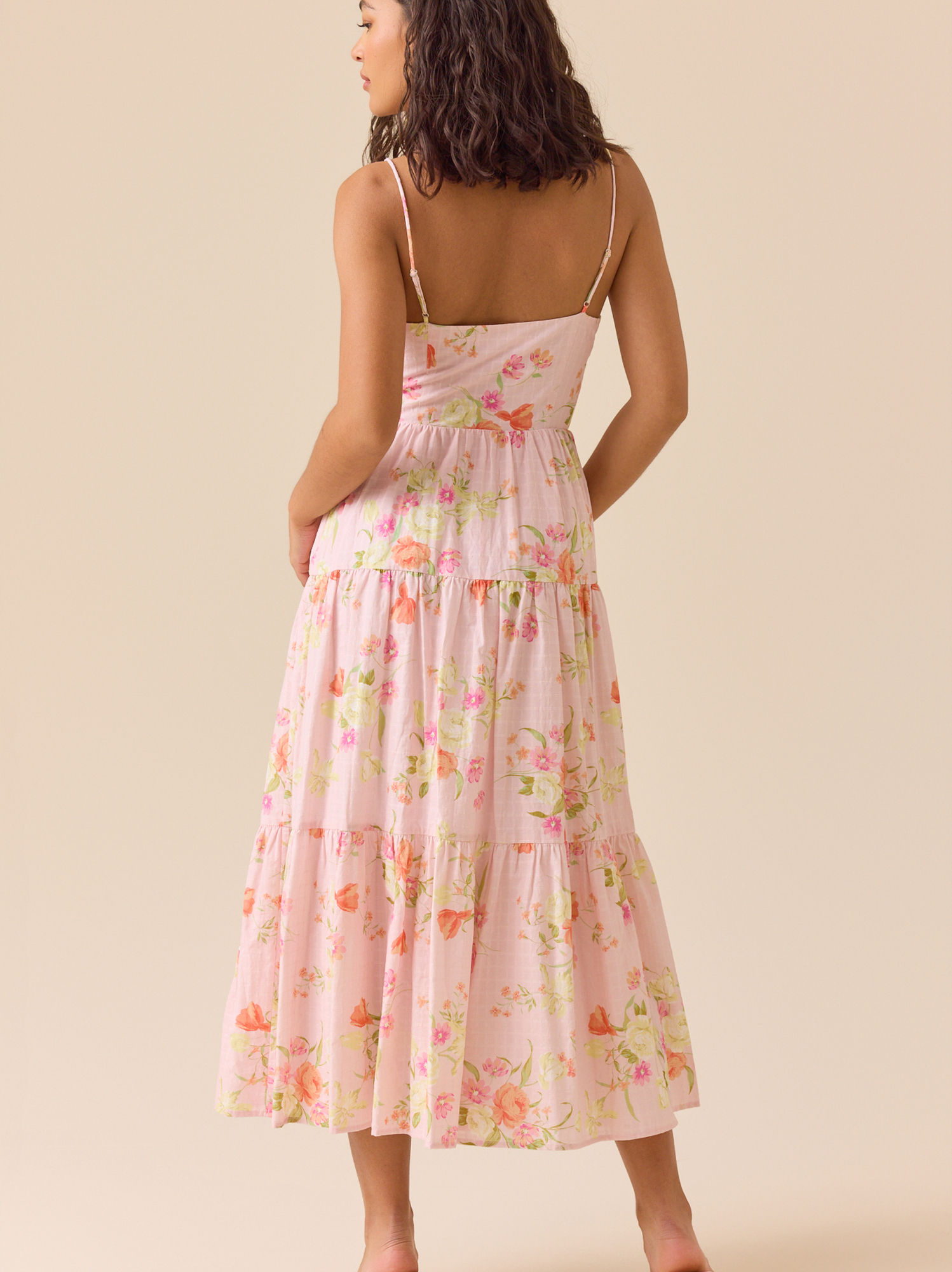 Shelley Maxi Dress in Pink Multi | Altar'd State