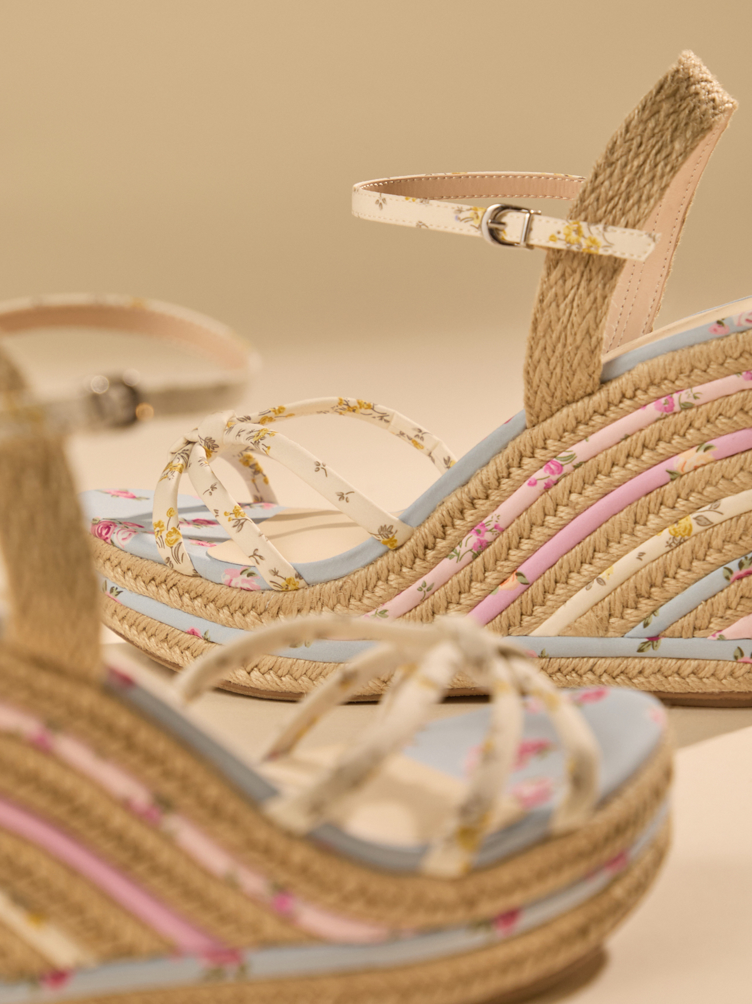 Addeline Wedges in Multi | Altar'd State