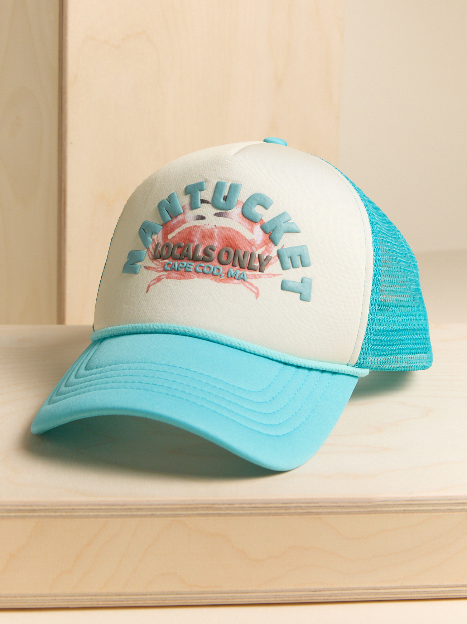 Nantucket Trucker Hat in Blue | Altar'd State